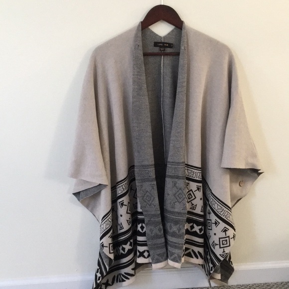 Love Tree | Sweaters | Aztec Print Poncho Sweater | Poshmark